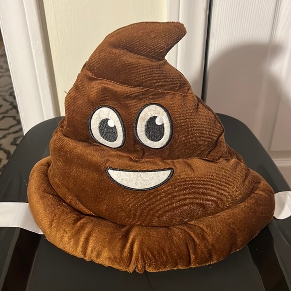 Accessories | Poop Emoji Hat Gag Gift | Poshmark